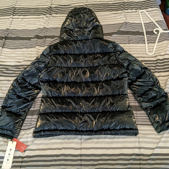 Calvin Klein | Jackets & Coats | Calvin Klein Sorona Aura Jacket Metallic Black | Poshmark